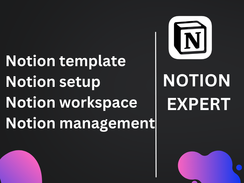 Notion template and workspace tailored to your need | Upwork
