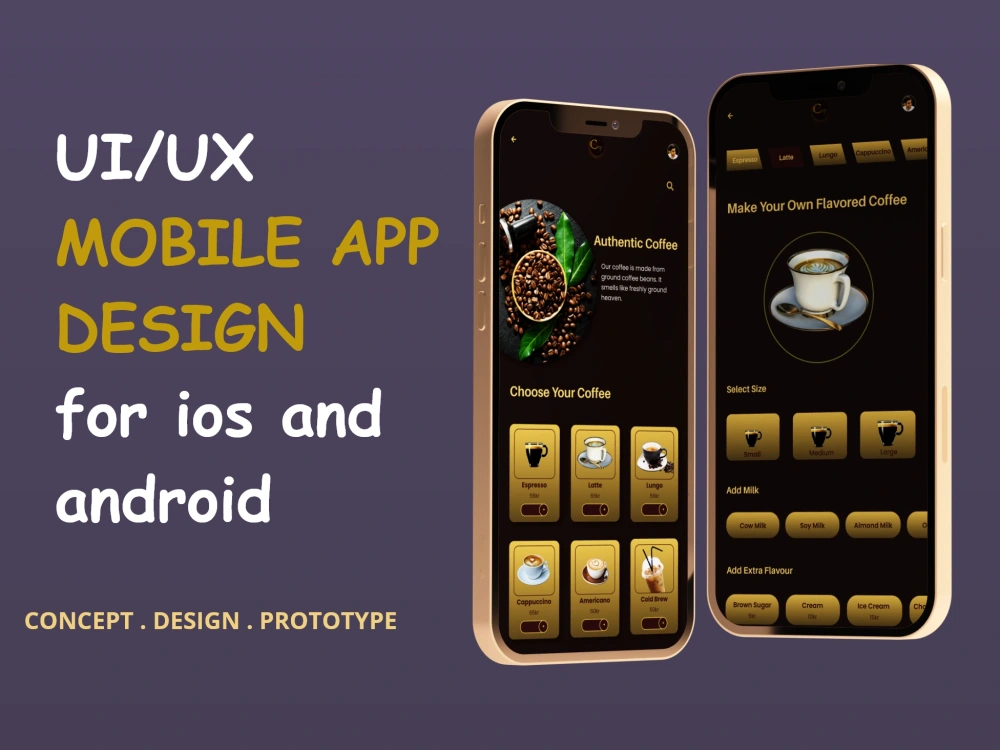 An impressive UI UX design and prototype for a website and app | Upwork