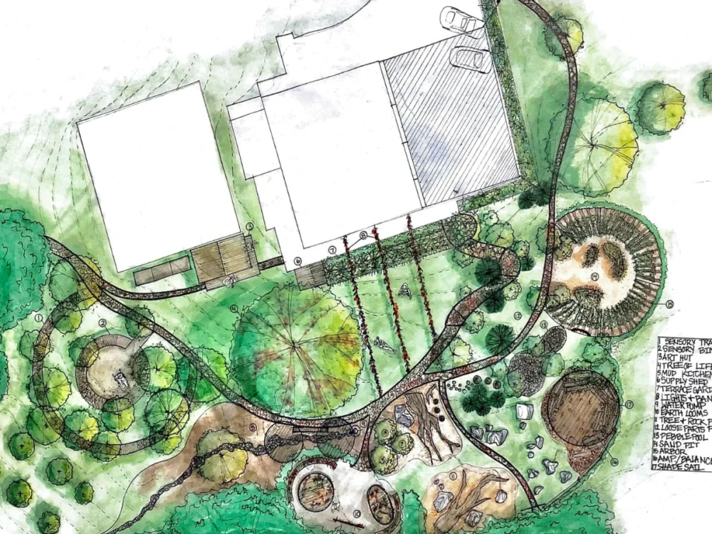 Create a 2d and 3d landscape plan | Upwork