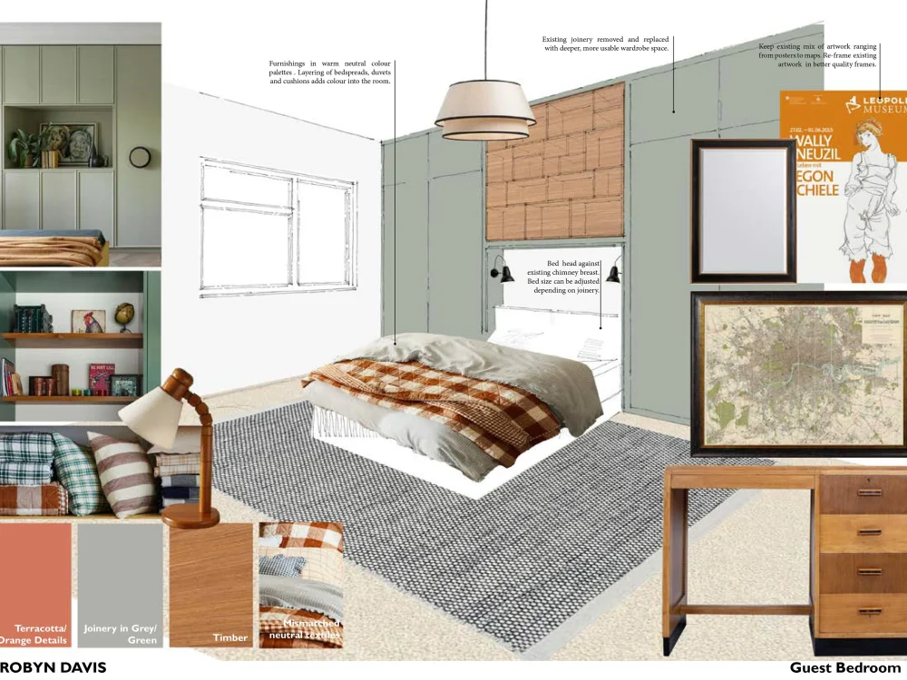An interiors concept design and floor plans | Upwork