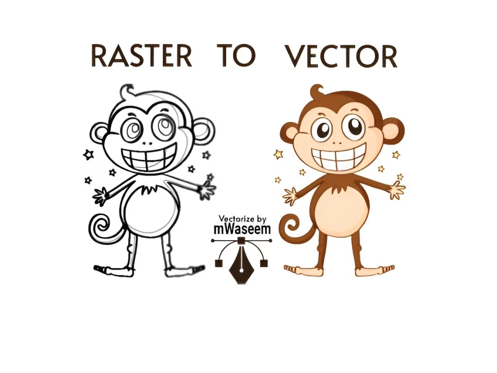 Convert to vector, raster to vector, vector tracing of your logo or image | Upwork