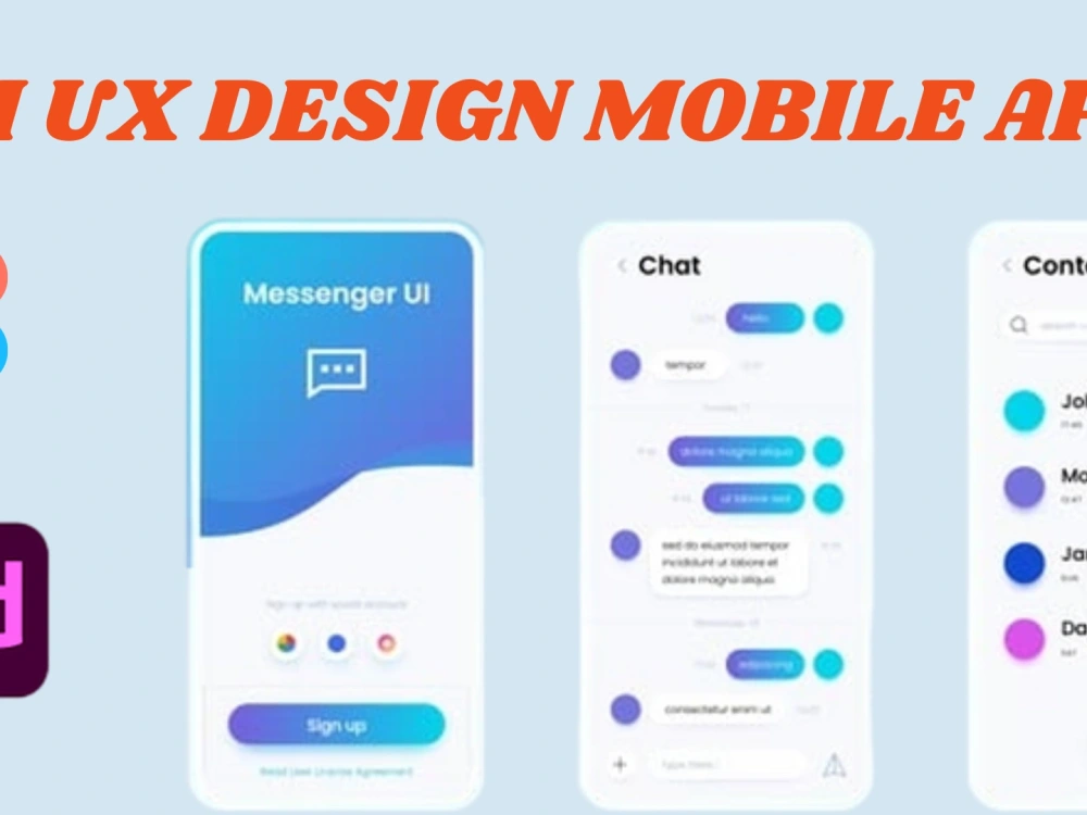 High Quality, mobile app UI Design, mobile UI UX designerin Figma | Upwork