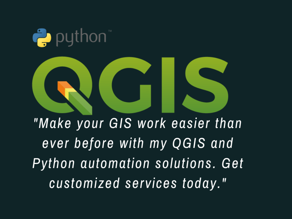 Qgis Plugins And Automate Qgis Using Python Upwork