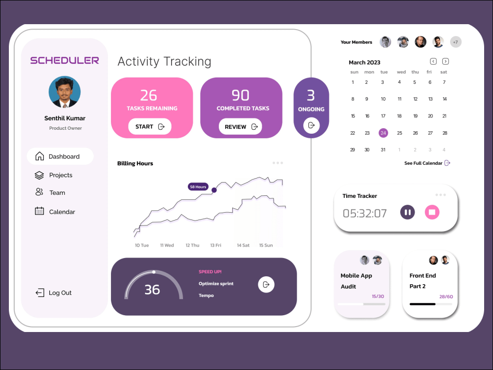 A fantastic and fabulous UI design for your next project | Upwork