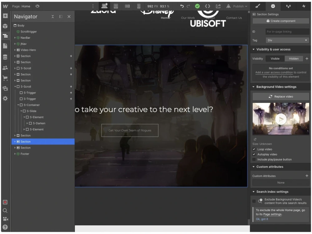 An expertly crafted Webflow page or site based on your Figma design | Upwork