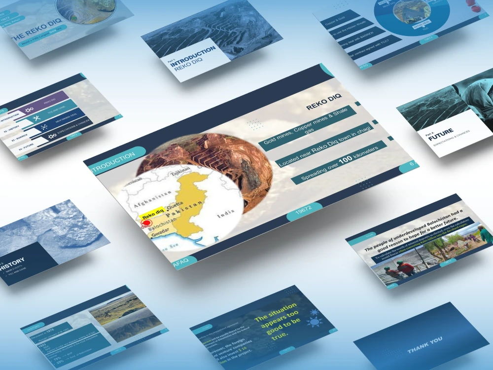 Modern, eye-catching pitch deck presentation | Upwork