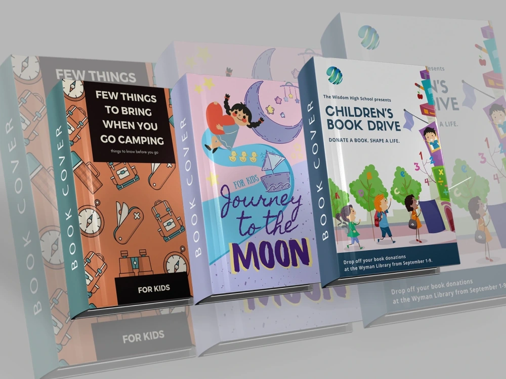 Print ready for Book cover design | Upwork
