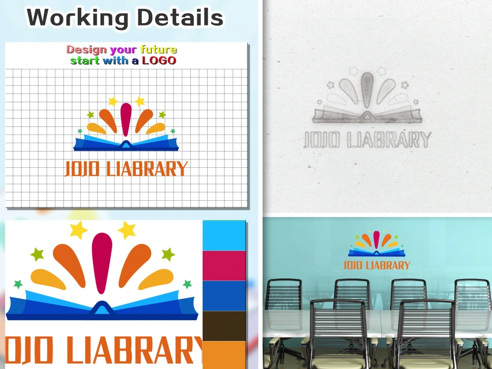 A creative cartoon logo designed for your business | Upwork