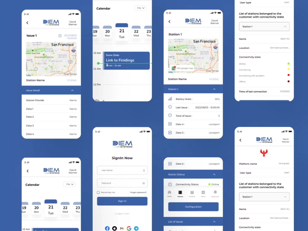 UI UX Design of Mobile app in figma, adobe xd for android ios flutter ...