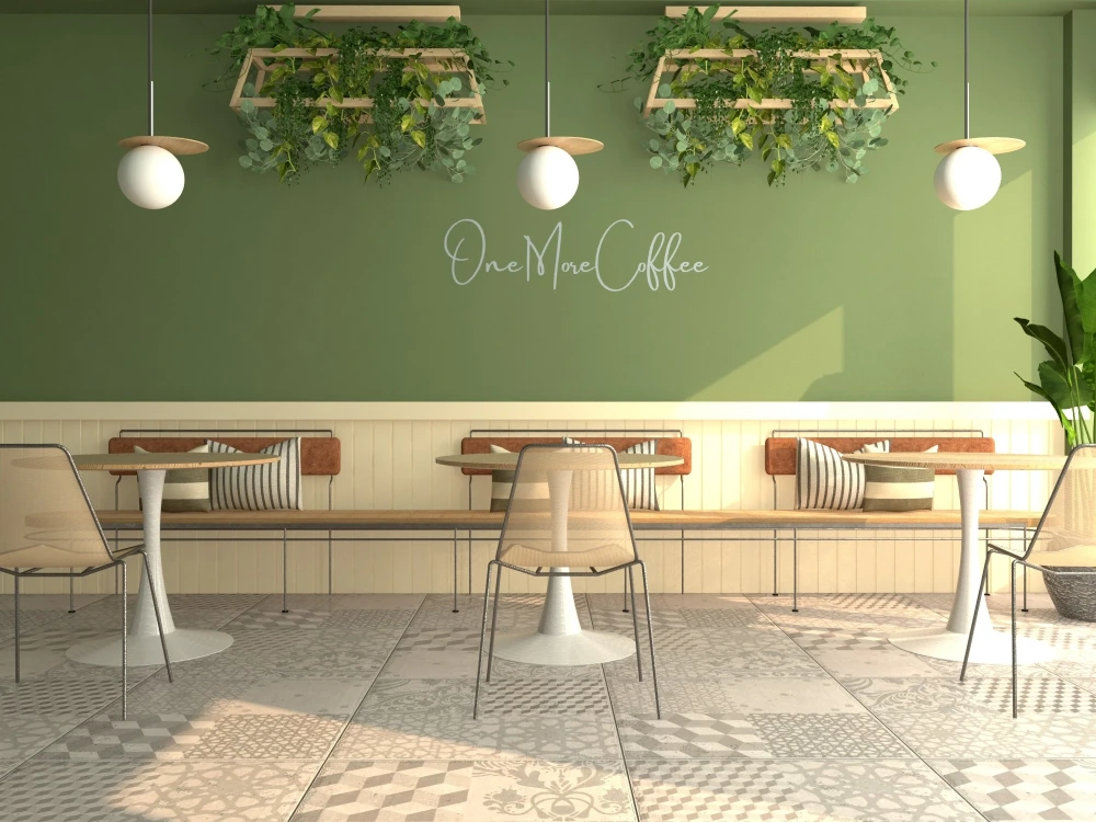 Cafe Interior Design - Render | Upwork