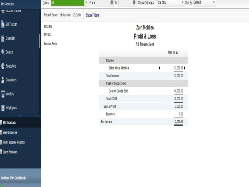 Bookkeeping, Income statement, Balance sheet, inventory value, Reconcile. | Upwork
