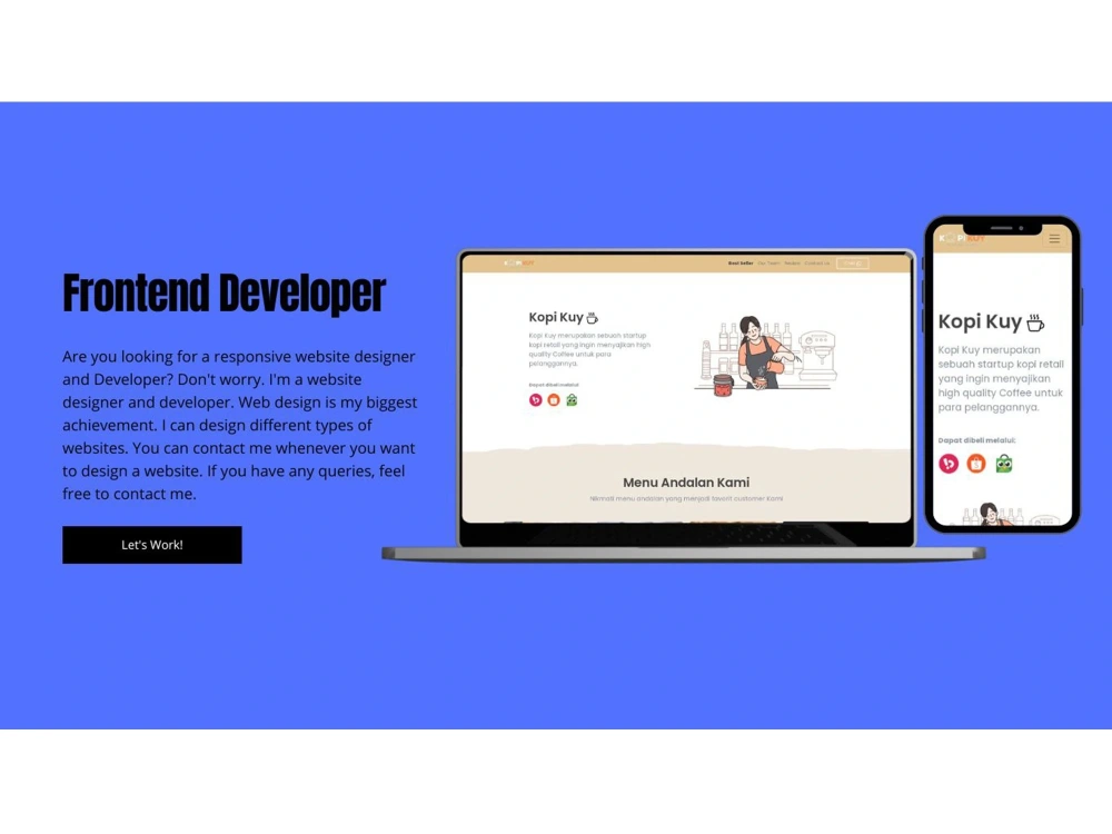 A professional website using HTML, CSS, javascript | Upwork