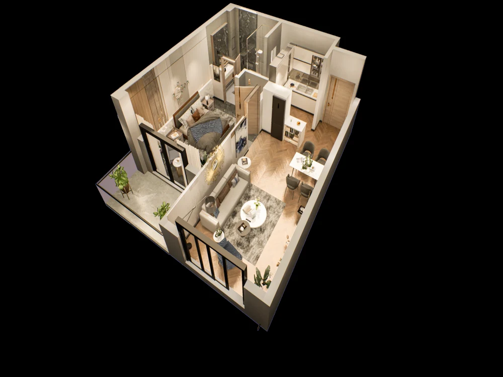 3d Floor plan,Architectural visualization,Floor plan rendering,3d site plan | Upwork