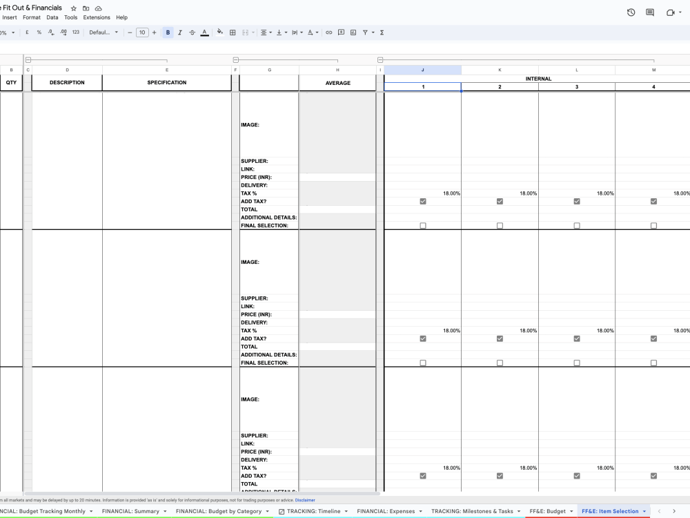 Consultant Project Management Office Fit Out Project Plan & Tracker ...