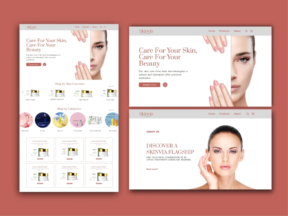 Modern, Clean, and Professional UI/UX Wesbite Design. | Upwork
