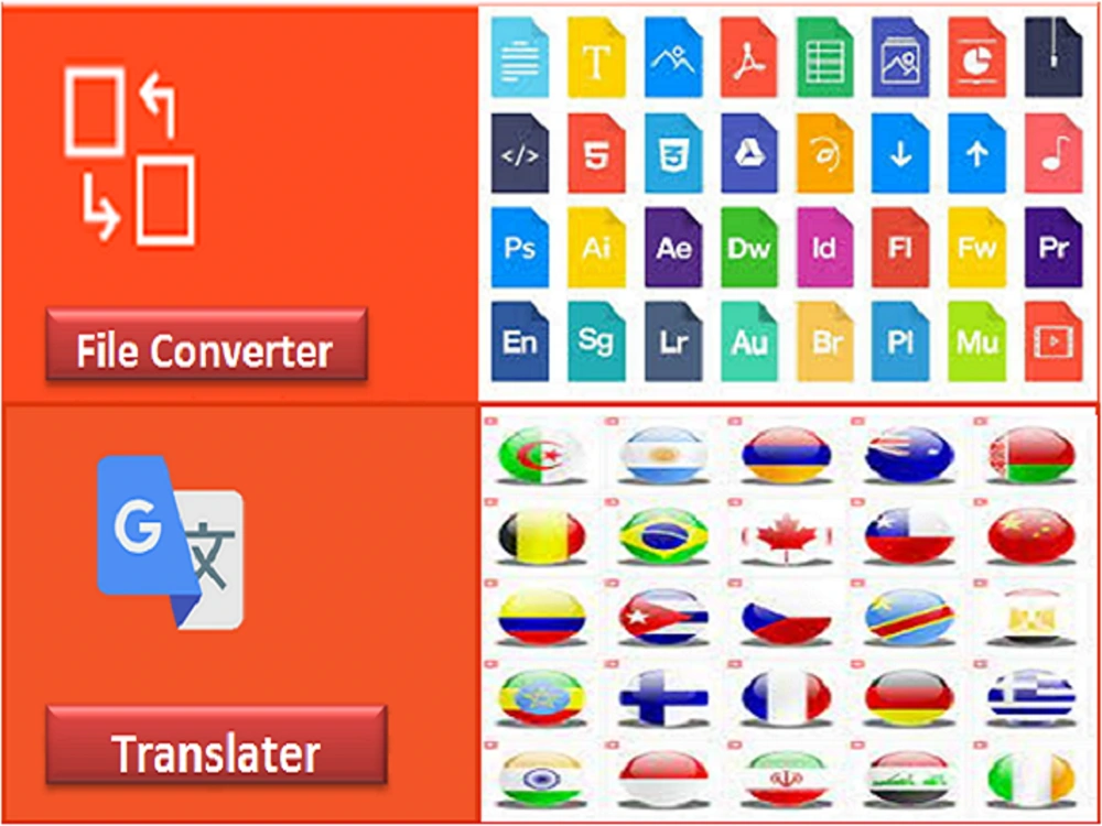 I translate and convert (1-100)pages or images or non text docu in just ...