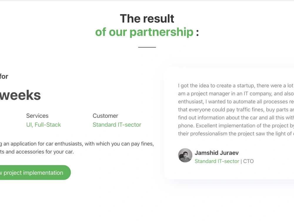 An amazing website with a full-fledged CRM for your outsourcing agency ...