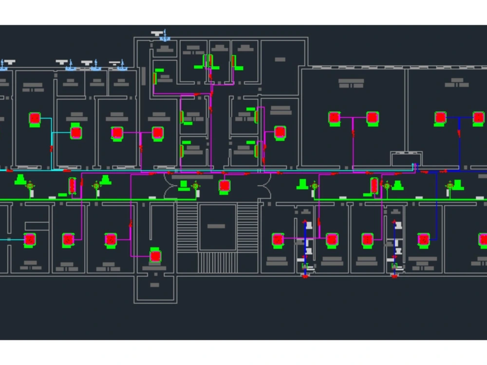 HVAC Desing with Specification and Material Take-Off Sheet and Drawings ...
