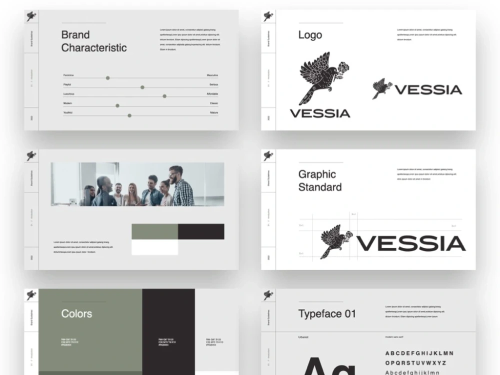 Modern Brand Identity with Logo and Styleguide | Upwork