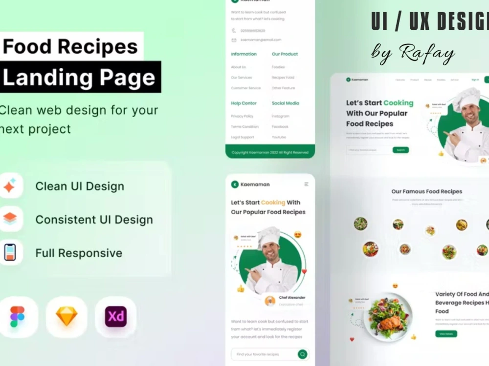 Responsive website UI UX design, Dashboard or Landing Page design, Web UI | Upwork