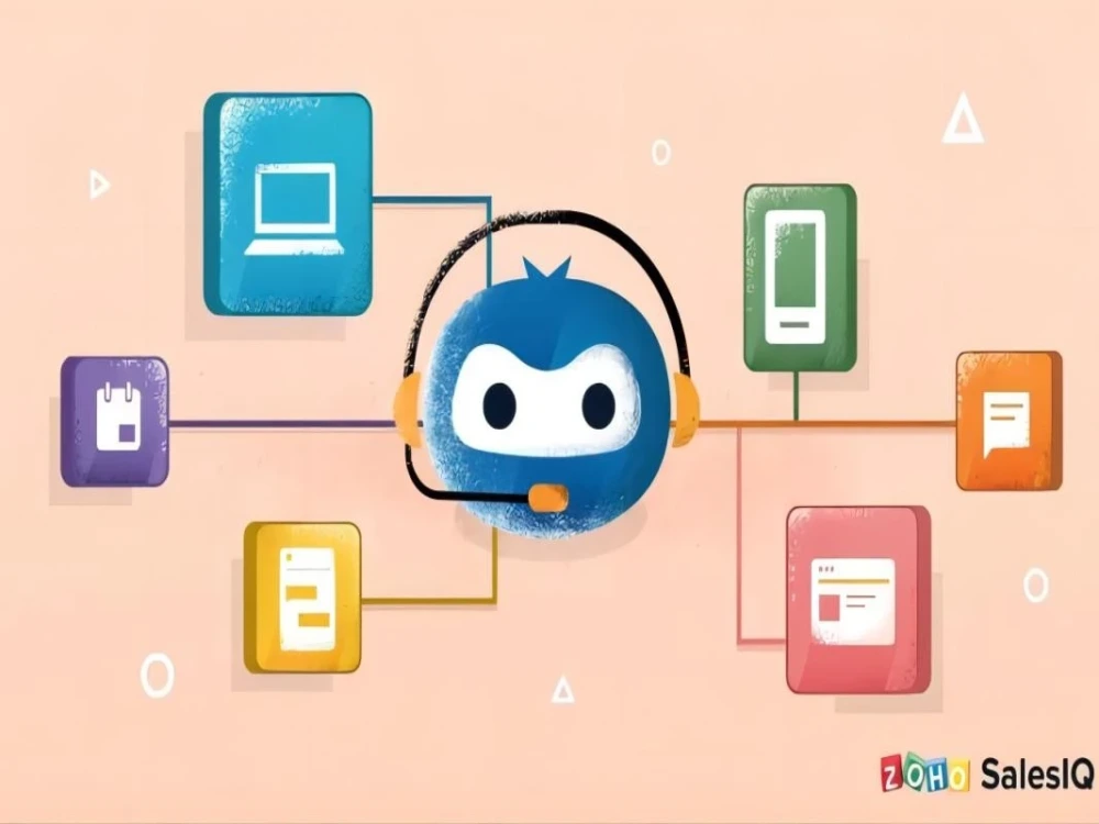 Website development zoho chatbot in salesiq | Upwork