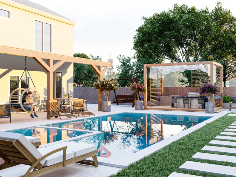 Realistic landscape design effects | Upwork