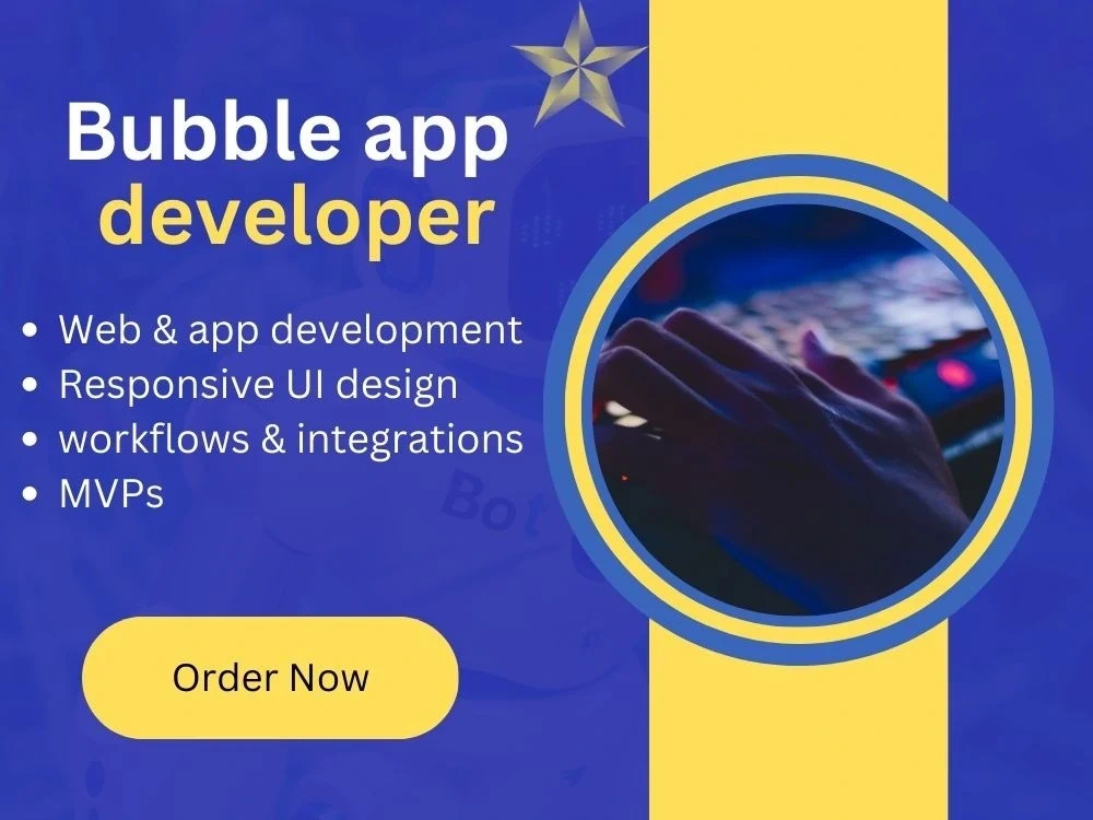 An Expert bubble.io Web app, website, MVP and a bubble app developer ...