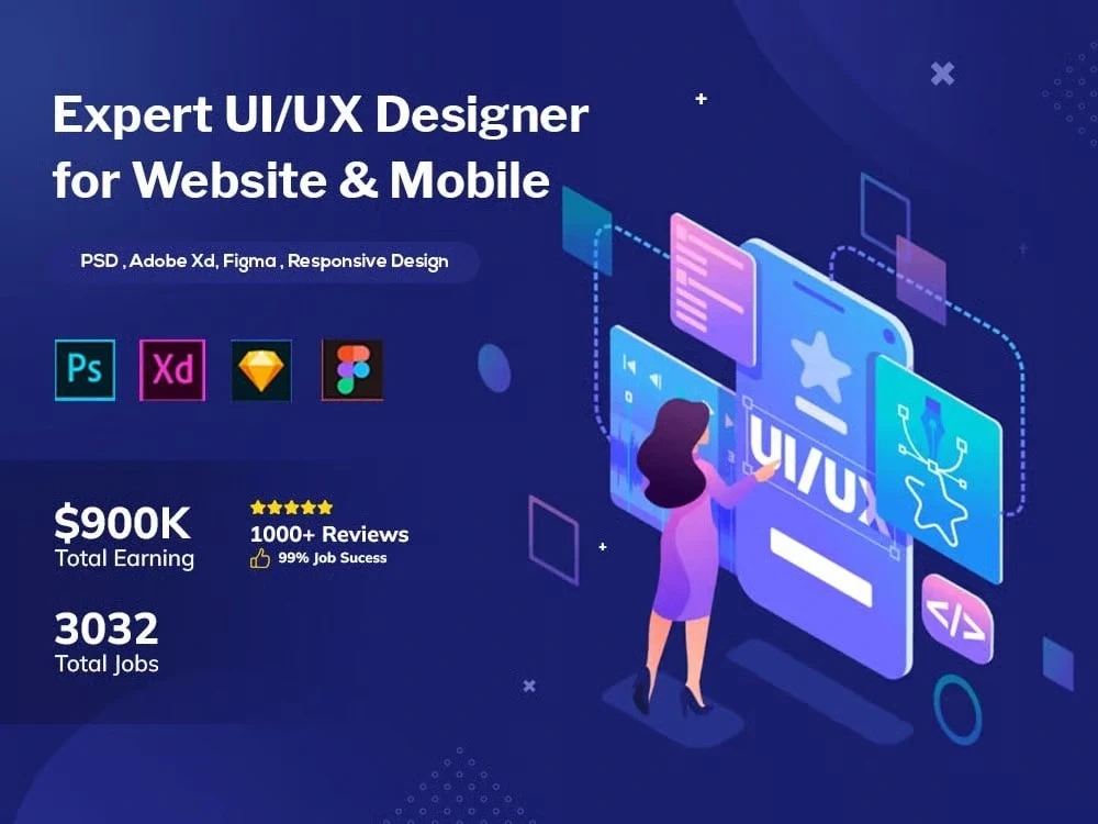UI UX Expert-UI UX Designer-Web & Mobile Design-Website Design ...