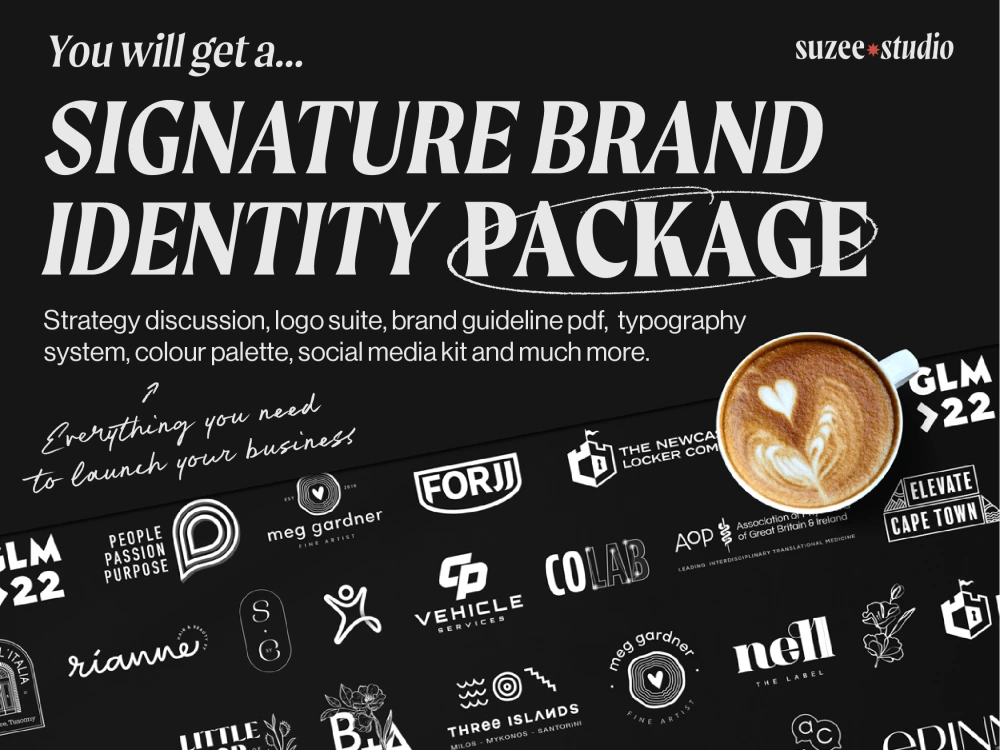 The signature brand identity toolkit, perfect to launch your business ...