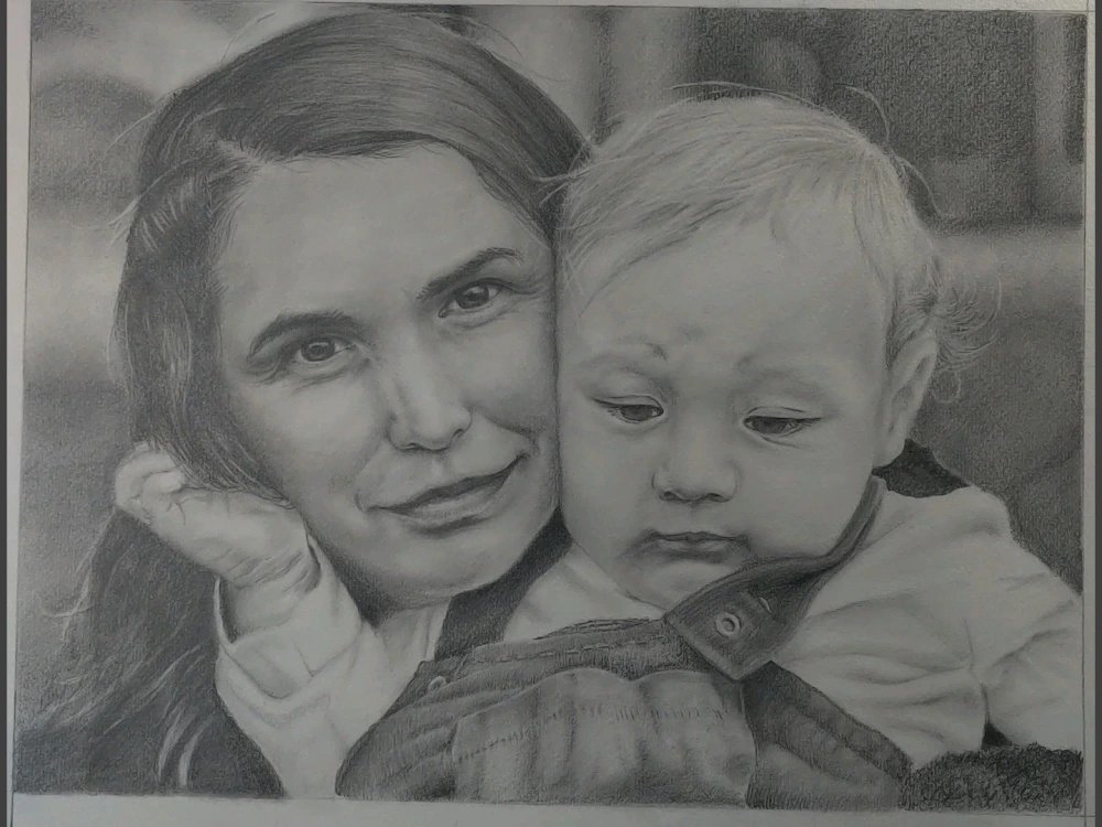 Beautifully Drawn Portrait of a Friend or Loved One | Upwork