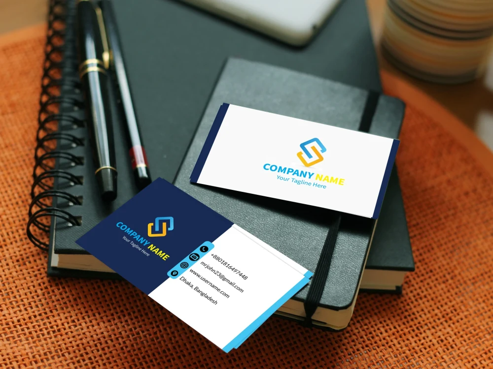 A fantastic simple & unique business card design | Upwork