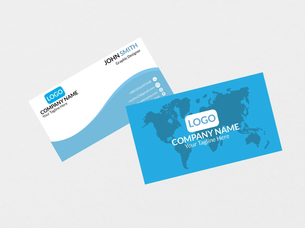 A fantastic simple & unique business card design | Upwork