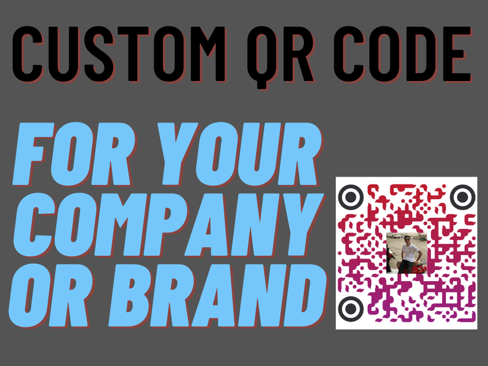 A custom qr code for your business or company | Upwork