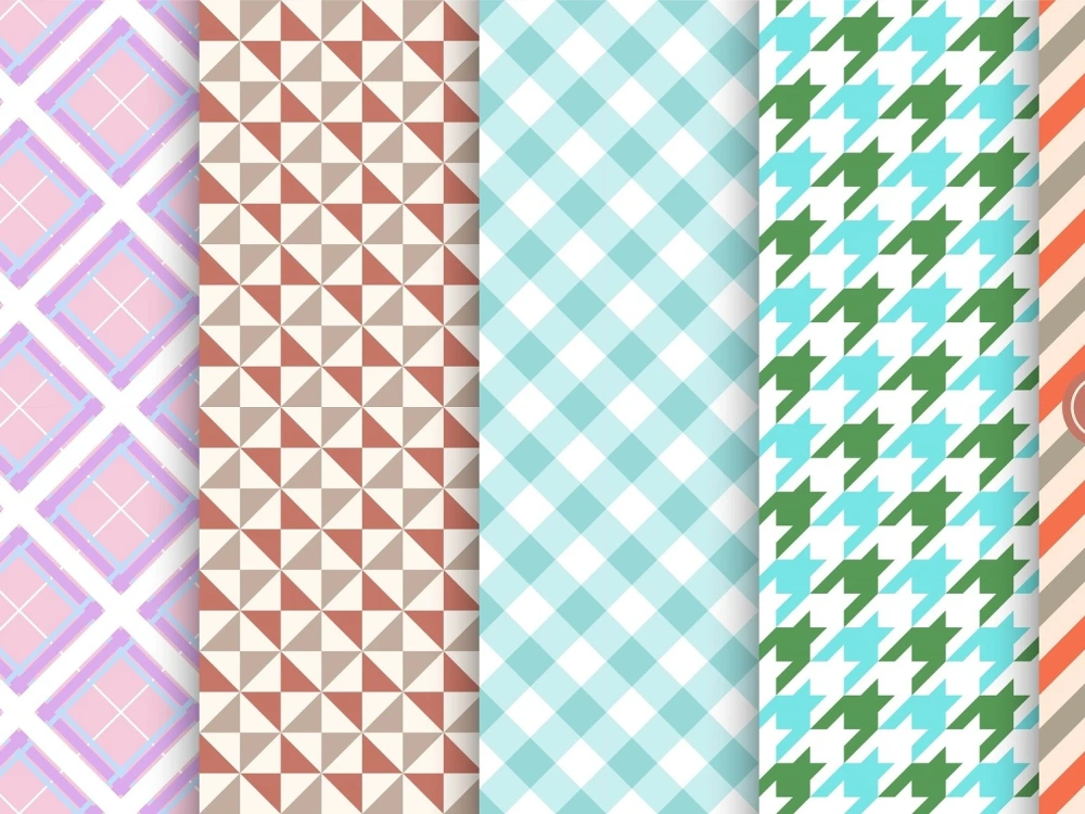 Seamless textile, fabric patterns and backgrounds | Upwork
