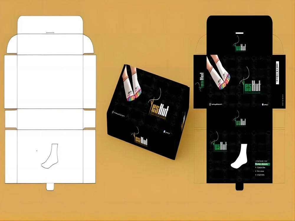 Product packaging box design | Upwork