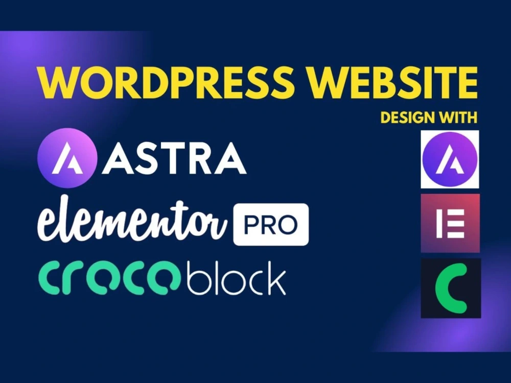 Wordpress website using crocoblock, elementor pro, astra pro | Upwork