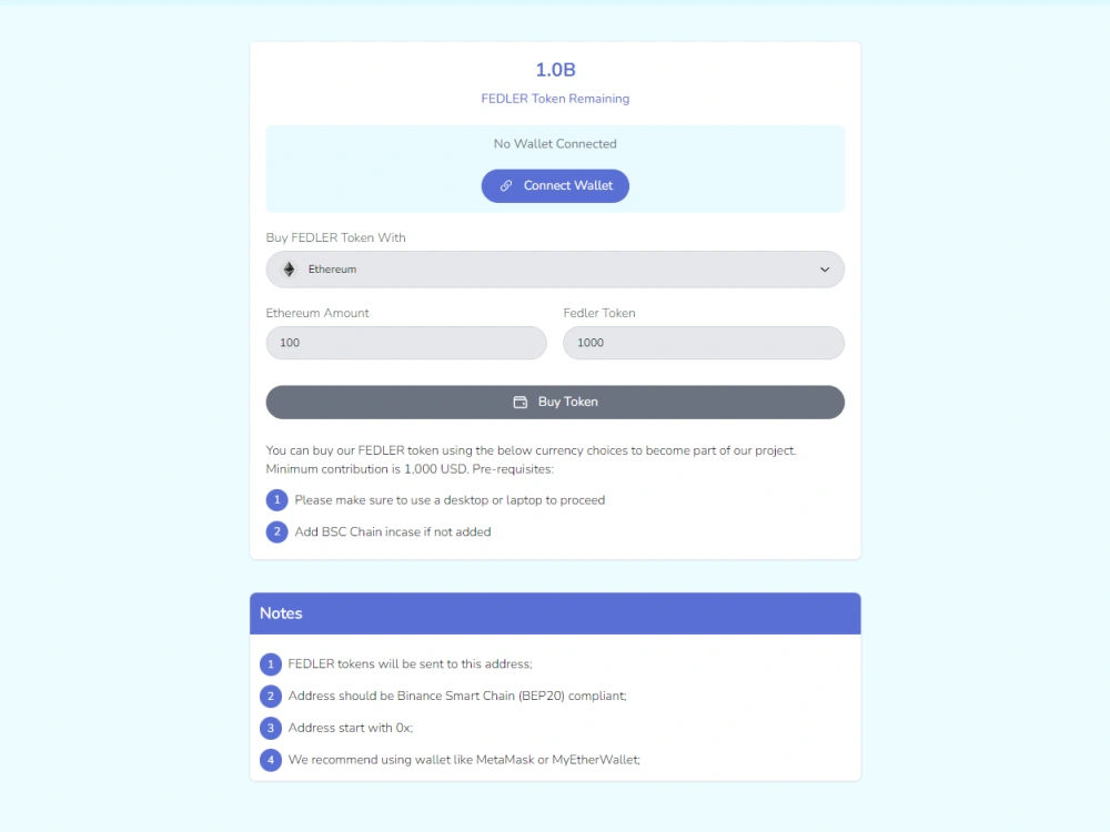 An ICO platform for self-serving crypto token sales with admin | Upwork