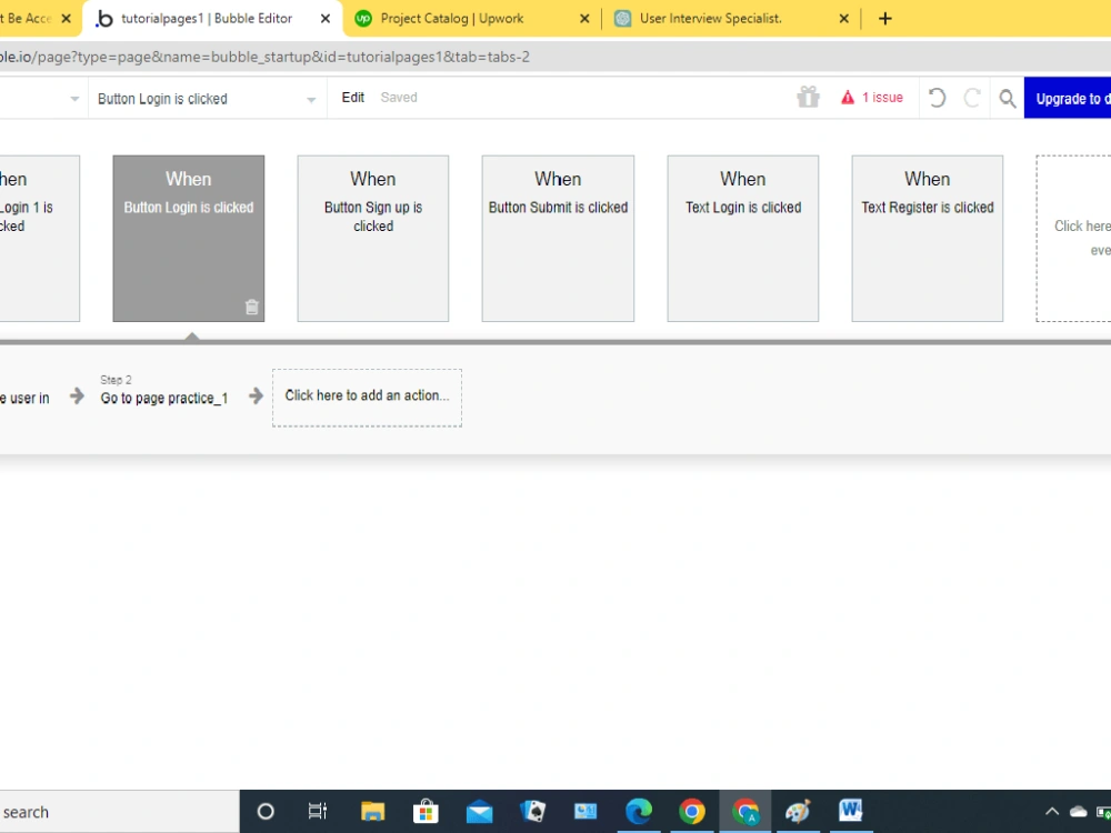 A responsive web/mobile design using Bubble.io | Upwork