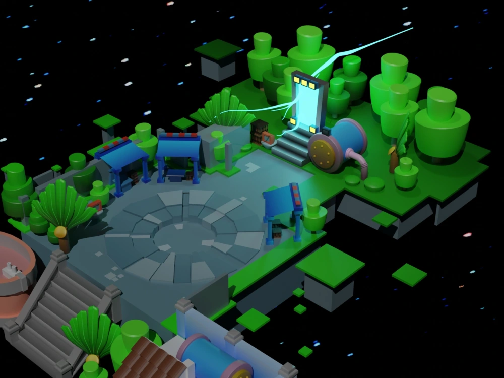 Low-high poly game art | Upwork