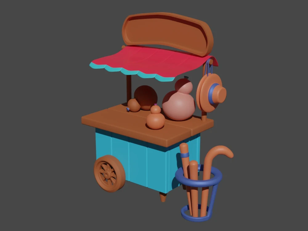 Low-high poly game art | Upwork