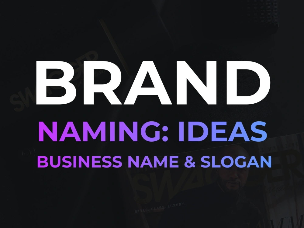Unique and captivating brand name idea for your business | Upwork
