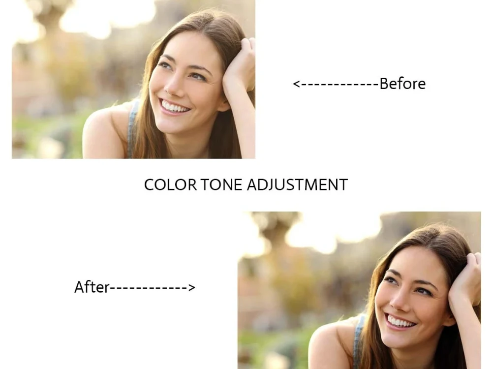Retouched image with color correction | Upwork