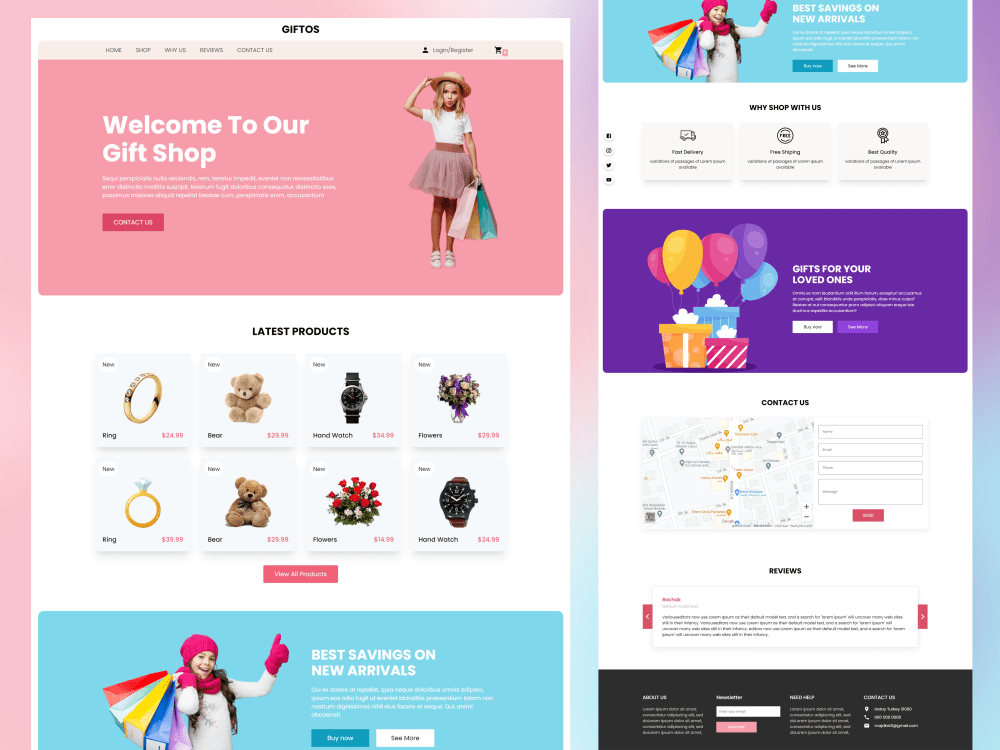 PSD to HTML & CSS | Upwork