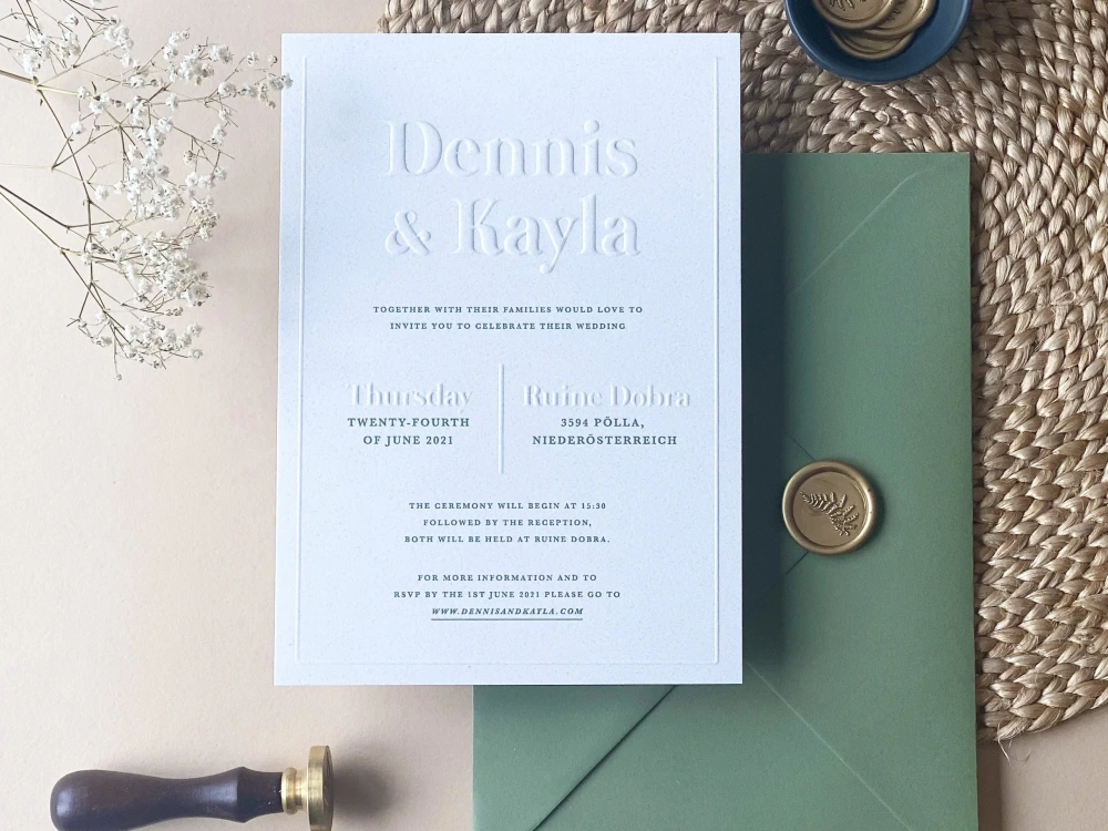 I will design the most beautiful wedding invitation | Upwork