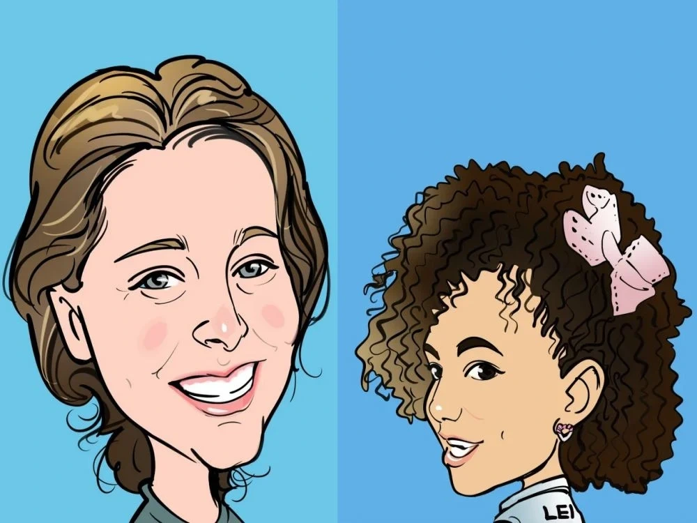 An awe-inspiring hand-drawn cartoon caricature portrait | Upwork