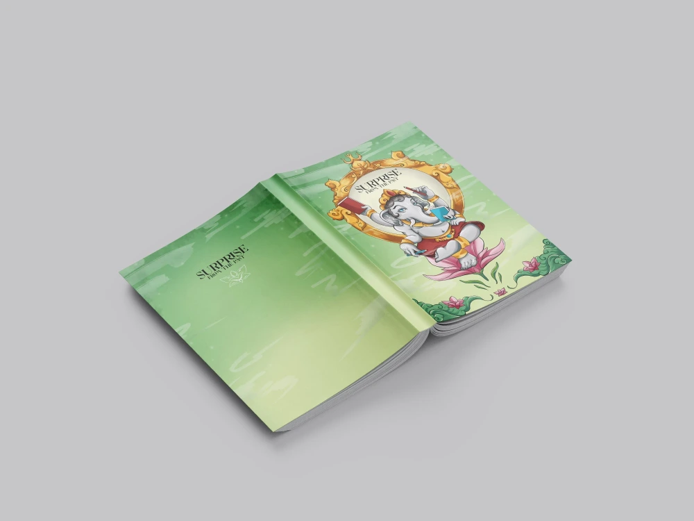 A fantastic 2D illustration cover book design | Upwork