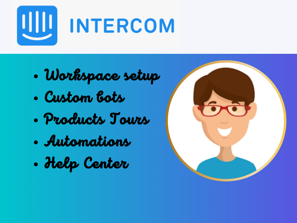 An automated and intercom chatbot setup and live chat support | Upwork