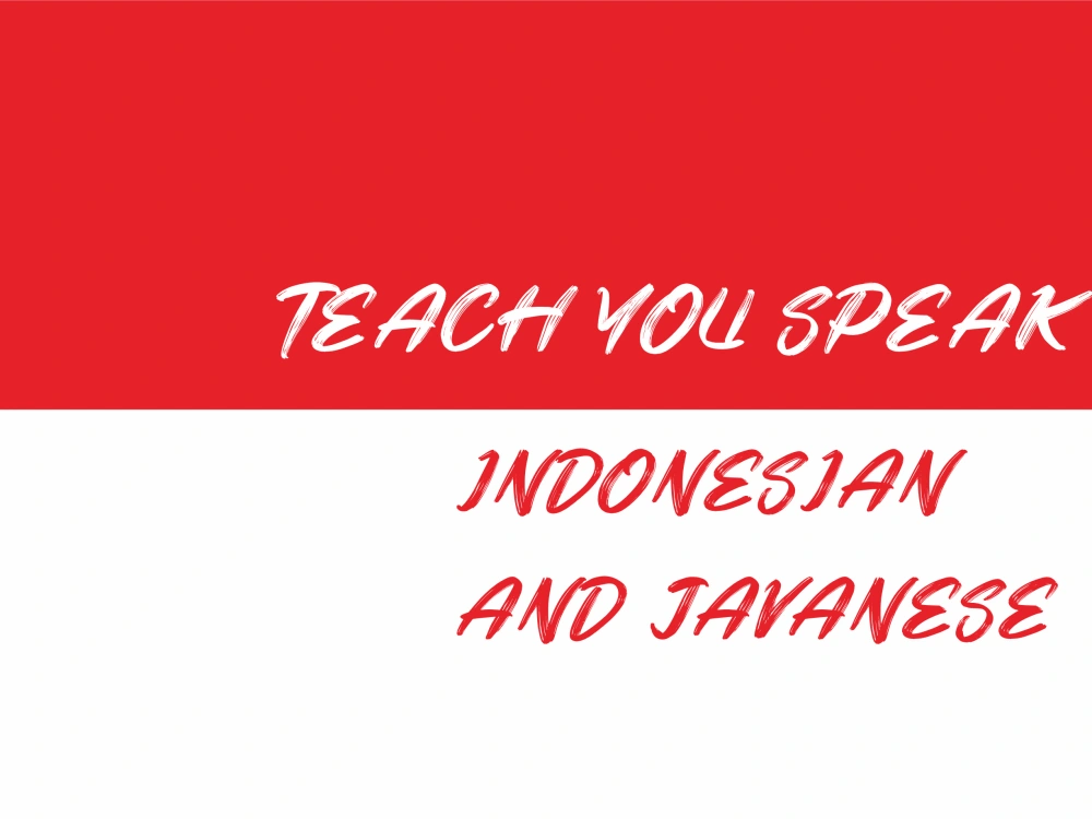 Native indoensian and javanese speaker | Upwork