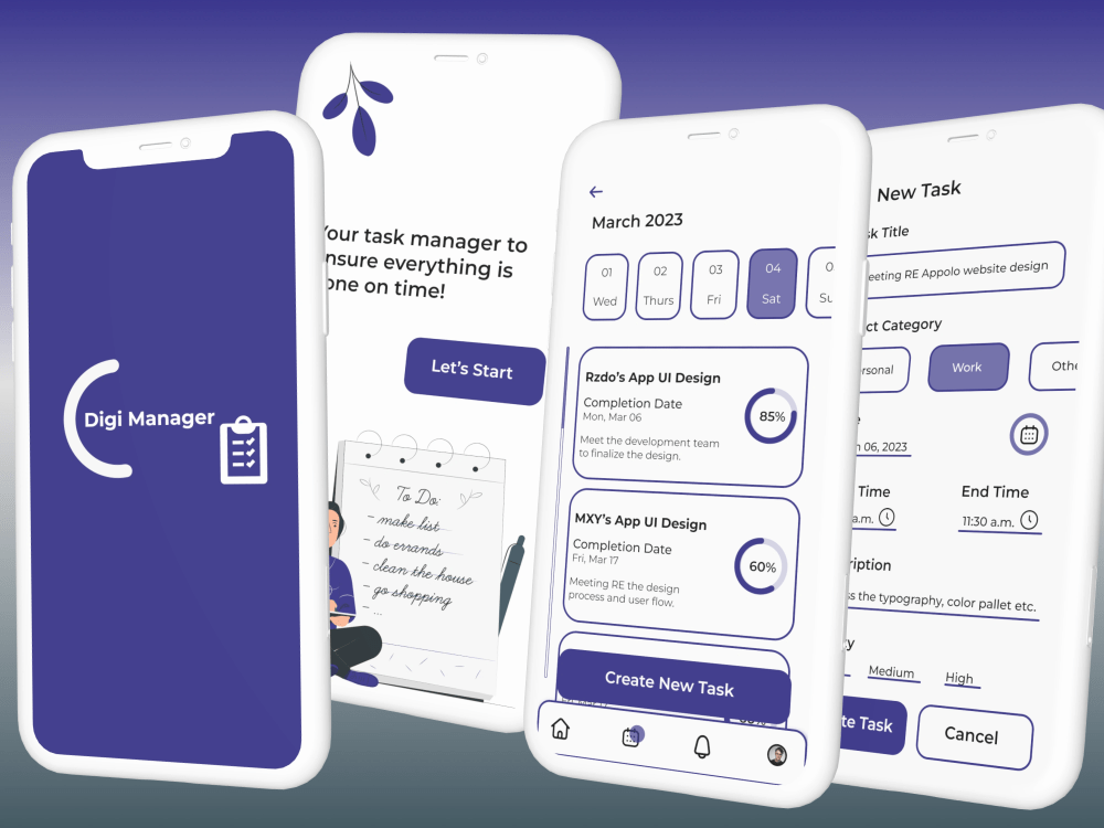 A minimal, aesthetic and user friendly mobile application. | Upwork