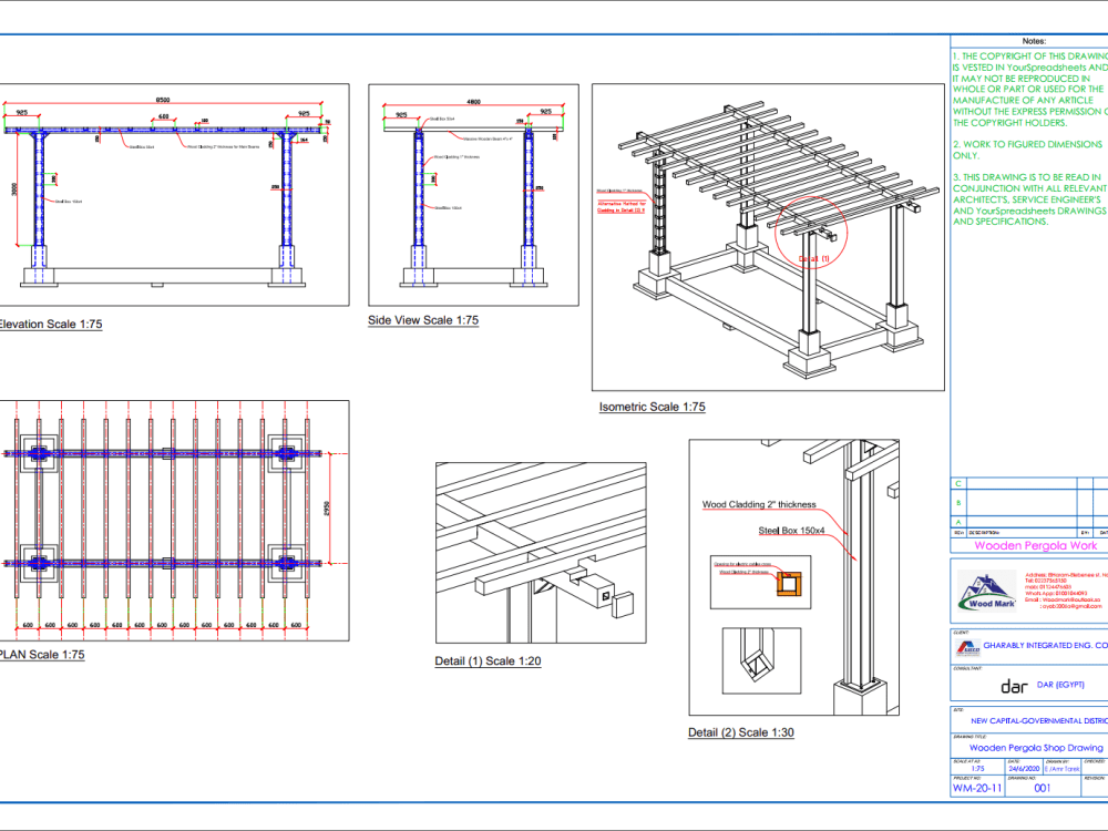 Wooden or WPC Work 3D Modeling, 2D Shop Drawings and Renderings | Upwork